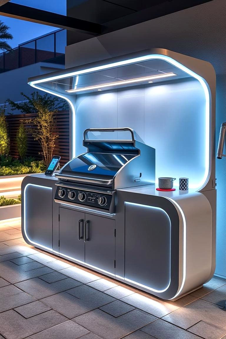 22 Inspiring Grill Station Ideas for Outdoor Cooking Spaces - Lost At E ...