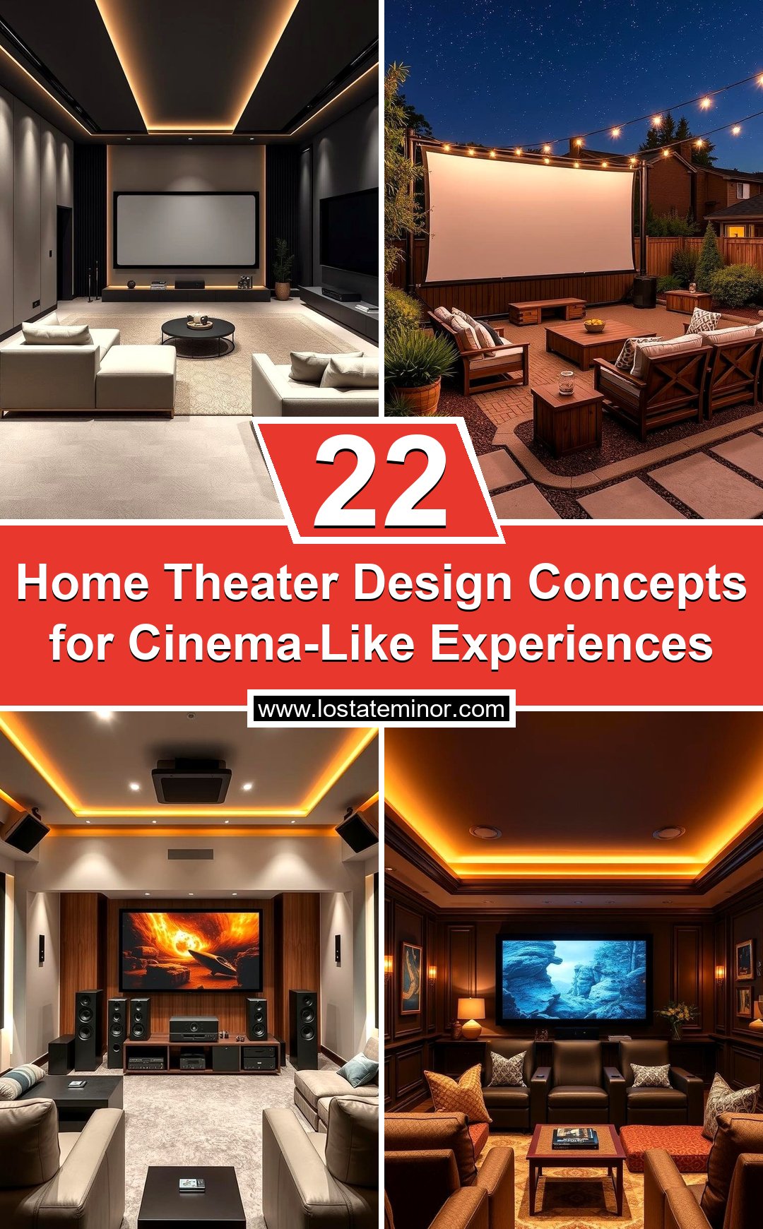 22 Home Theater Design Concepts for Cinema-Like Experiences - Lost At E ...