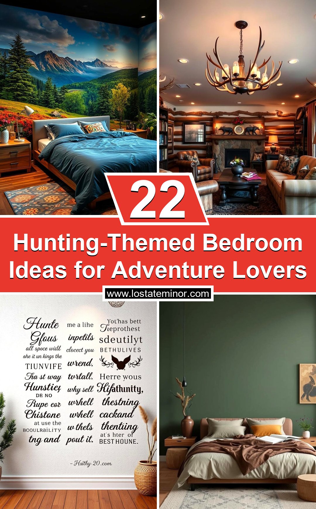 22 Hunting-Themed Bedroom Ideas for Adventure Lovers - Lost At E Minor
