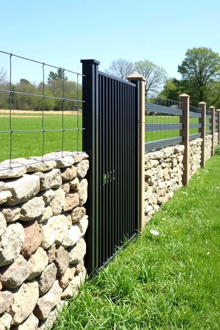 22 Farm Fence Ideas for Functional and Decorative Boundaries - Lost At ...
