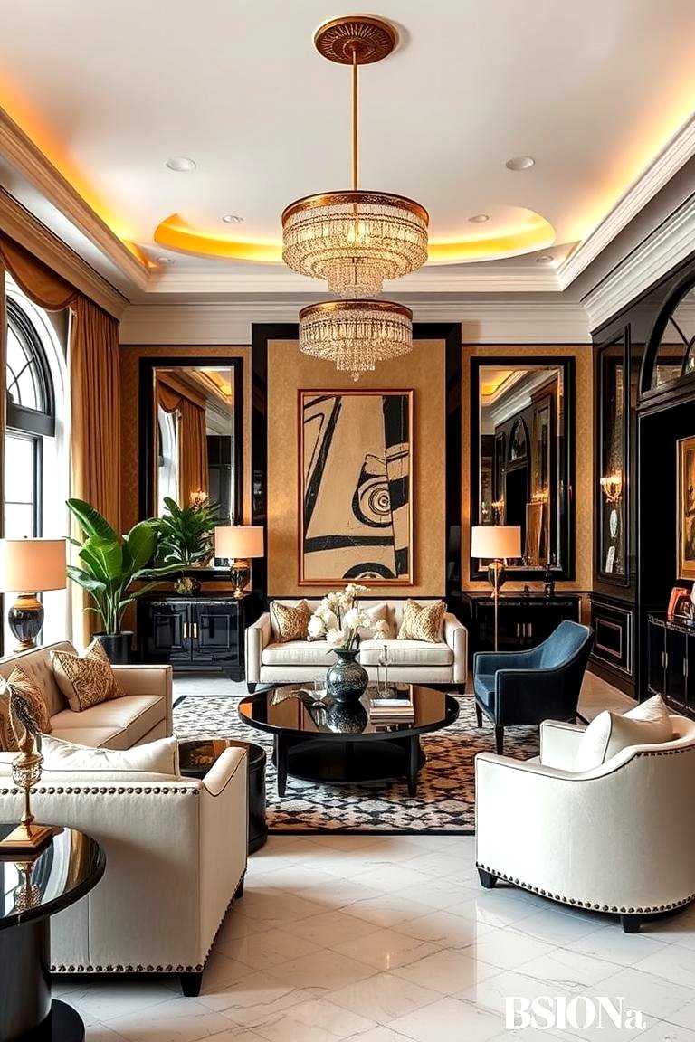 22 Art Deco Interior Design Ideas for Timeless Elegance - Lost At E Minor