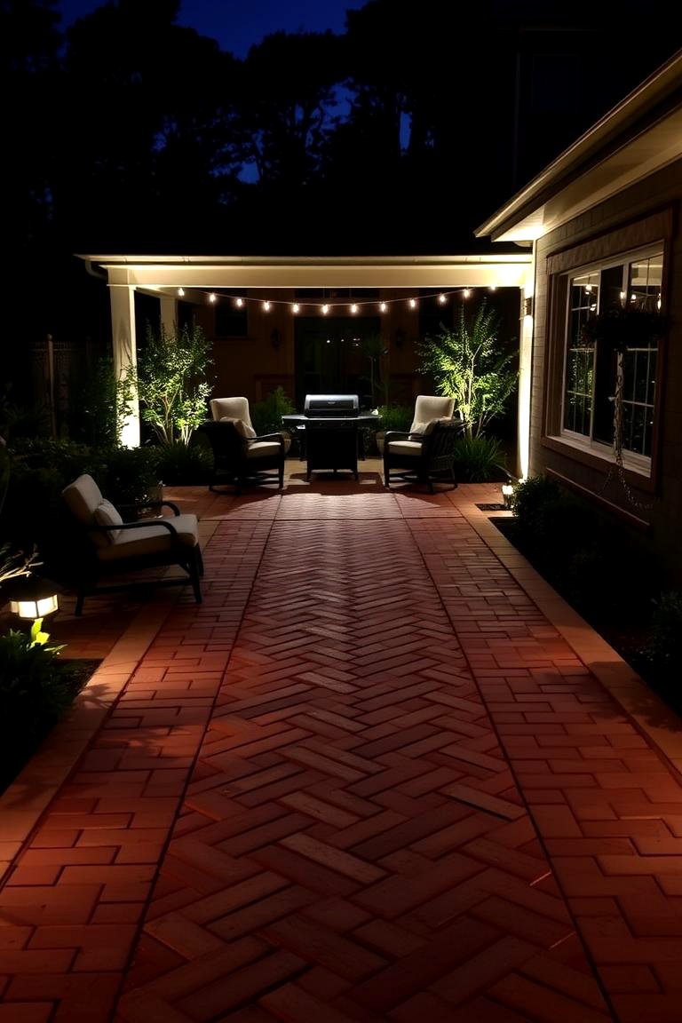 22 Herringbone Brick Patio Ideas: Timeless Landscape Designs - Lost At ...