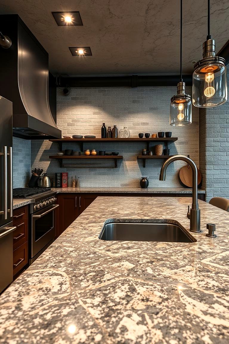 22 Granite Kitchen Countertop Ideas for Luxurious Spaces - Lost At E Minor