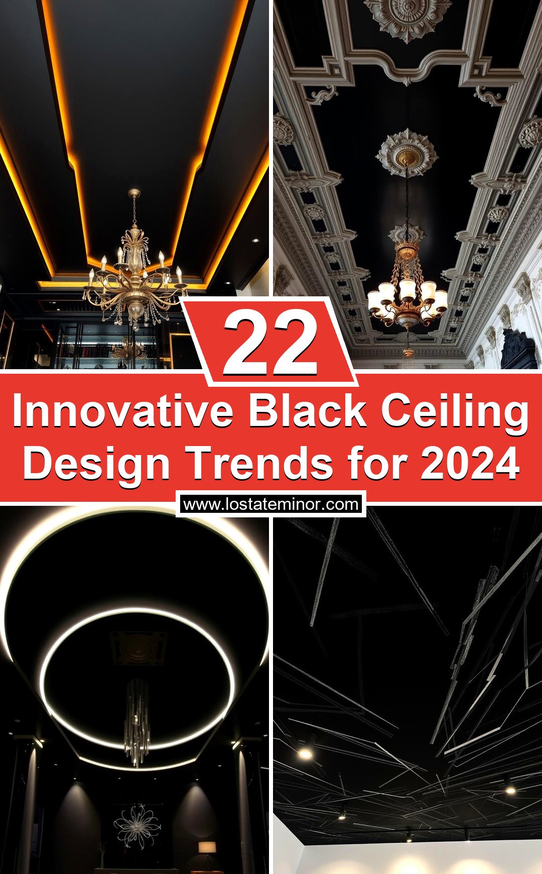 22 Innovative Black Ceiling Design Trends for 2024 - Lost At E Minor