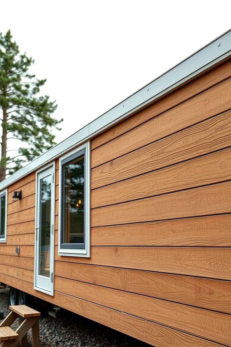 22 Mobile Home Siding Design Ideas To Boost Exterior Appeal Lost At E