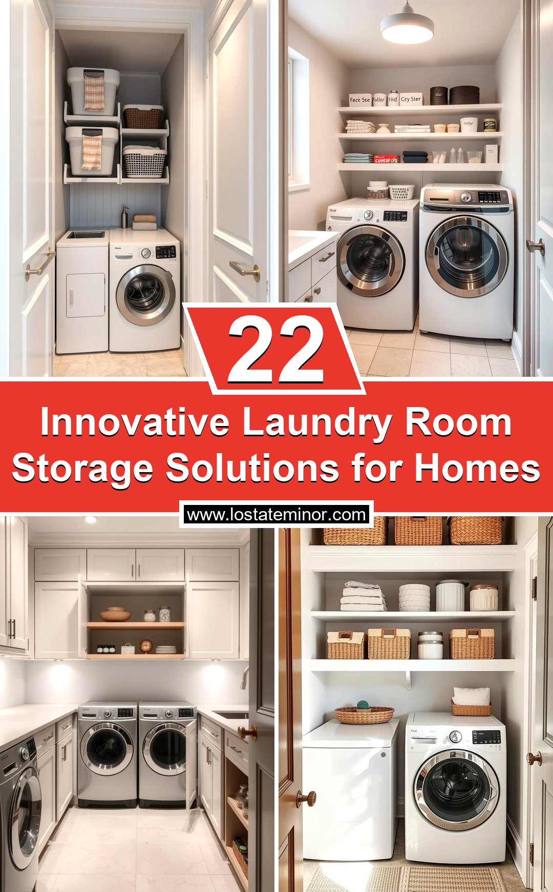 22 Innovative Laundry Room Storage Solutions for Homes - Lost At E Minor