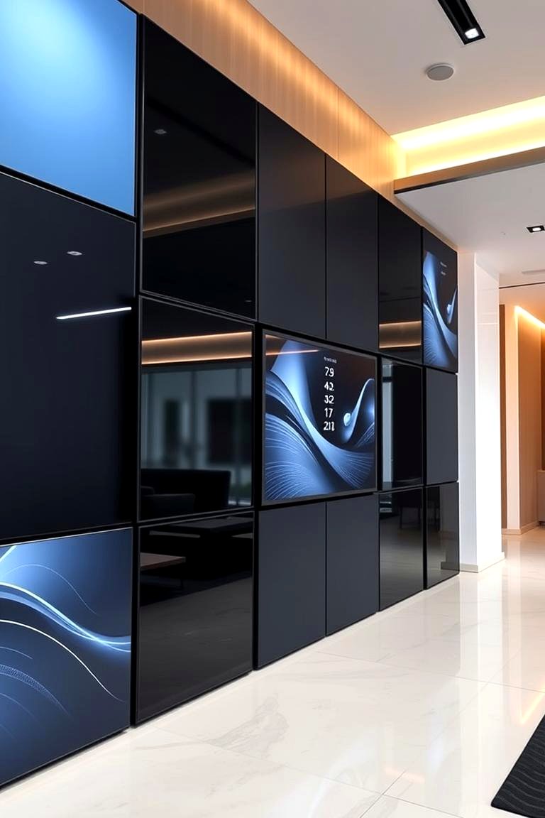 22 Media Wall Ideas to Elevate Your Entertainment Space Design - Lost ...