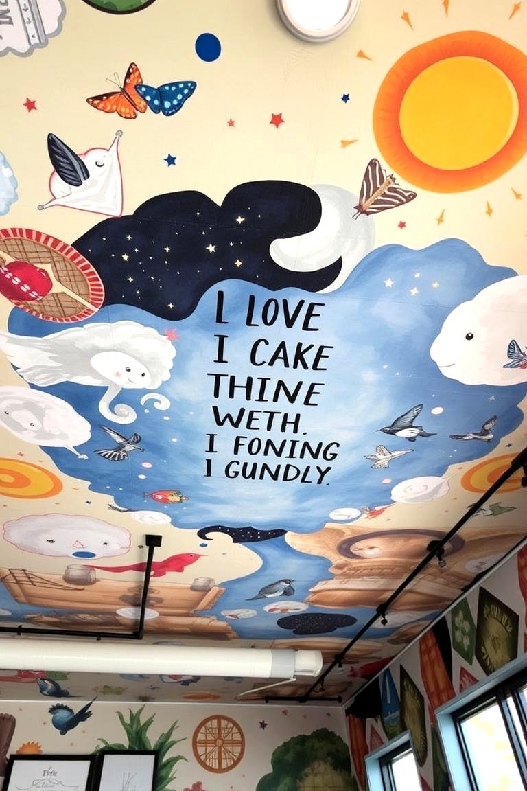22 Ceiling Mural Ideas for Artistic Home Transformations - Lost At E Minor