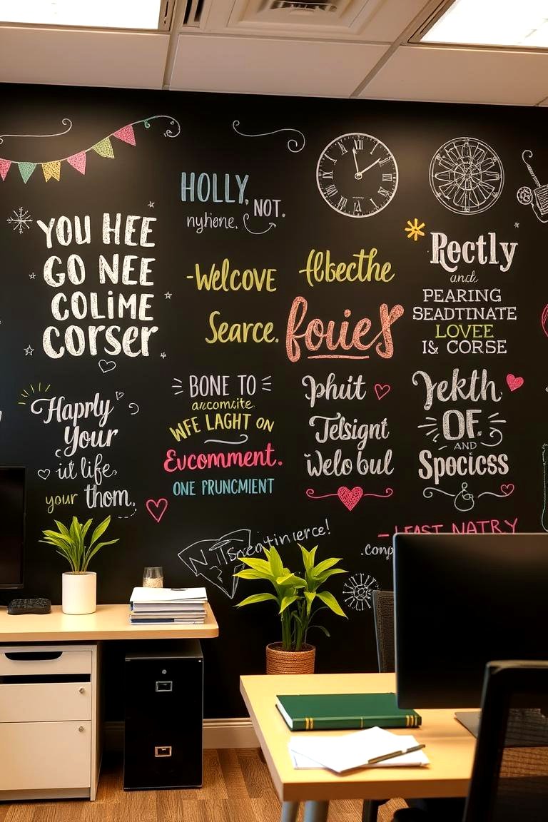 22 Chalkboard Ideas for Organized & Creative Home Spaces - Lost At E Minor