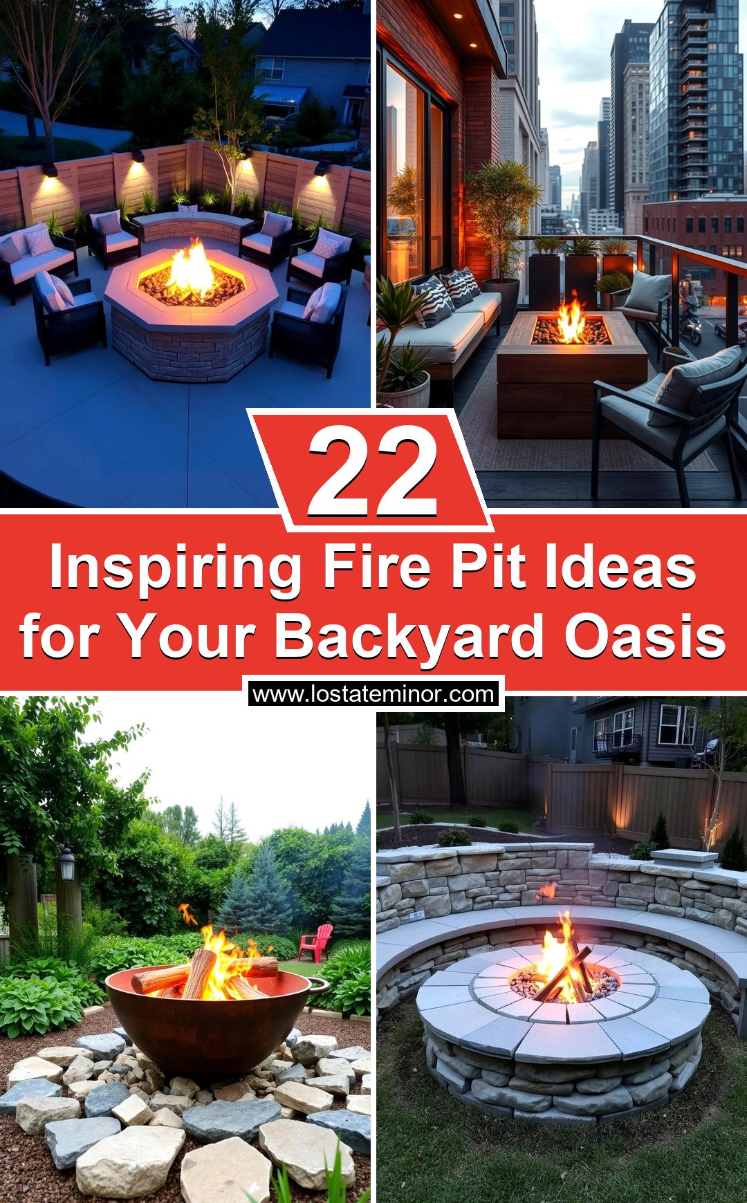 22 Inspiring Fire Pit Ideas for Your Backyard Oasis - Lost At E Minor