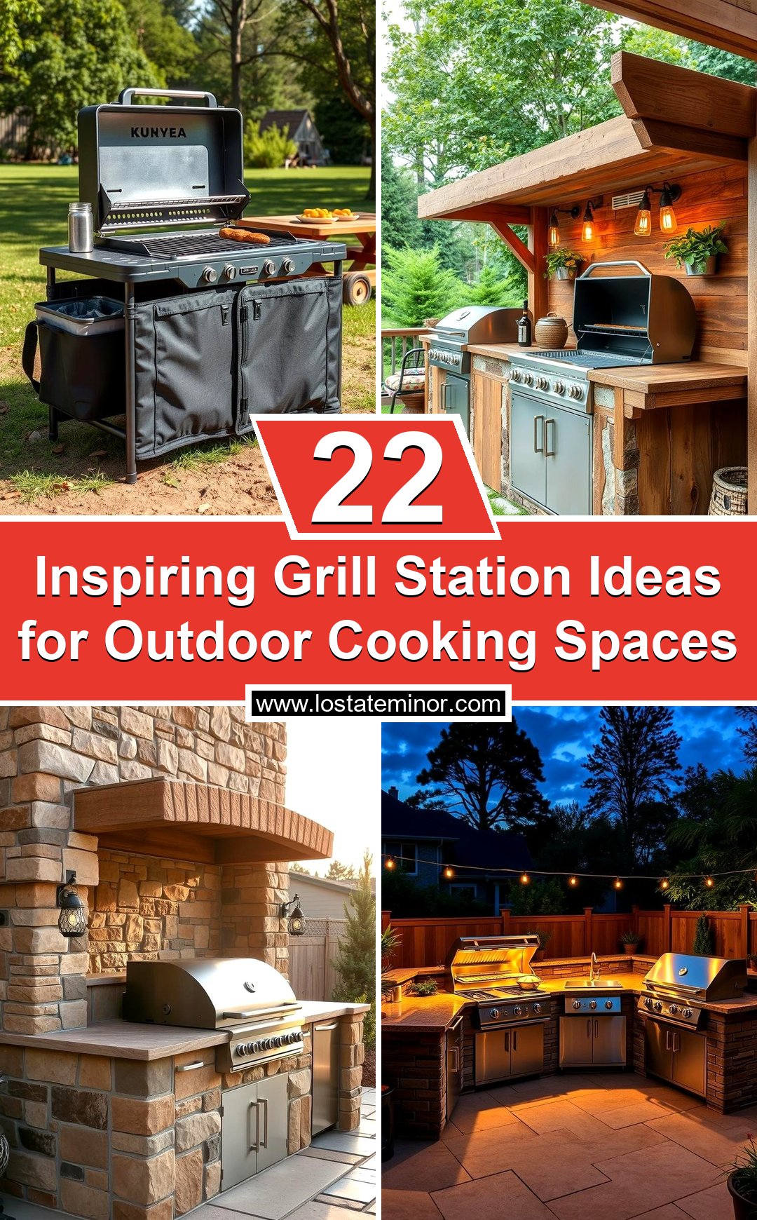 22 Inspiring Grill Station Ideas for Outdoor Cooking Spaces - Lost At E ...
