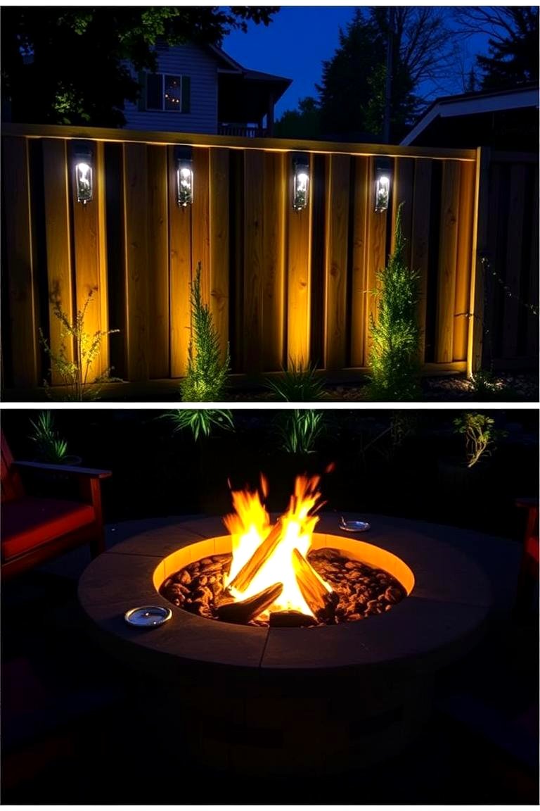 22 Fence Lighting Ideas to Illuminate Your Yard Stylishly - Lost At E Minor