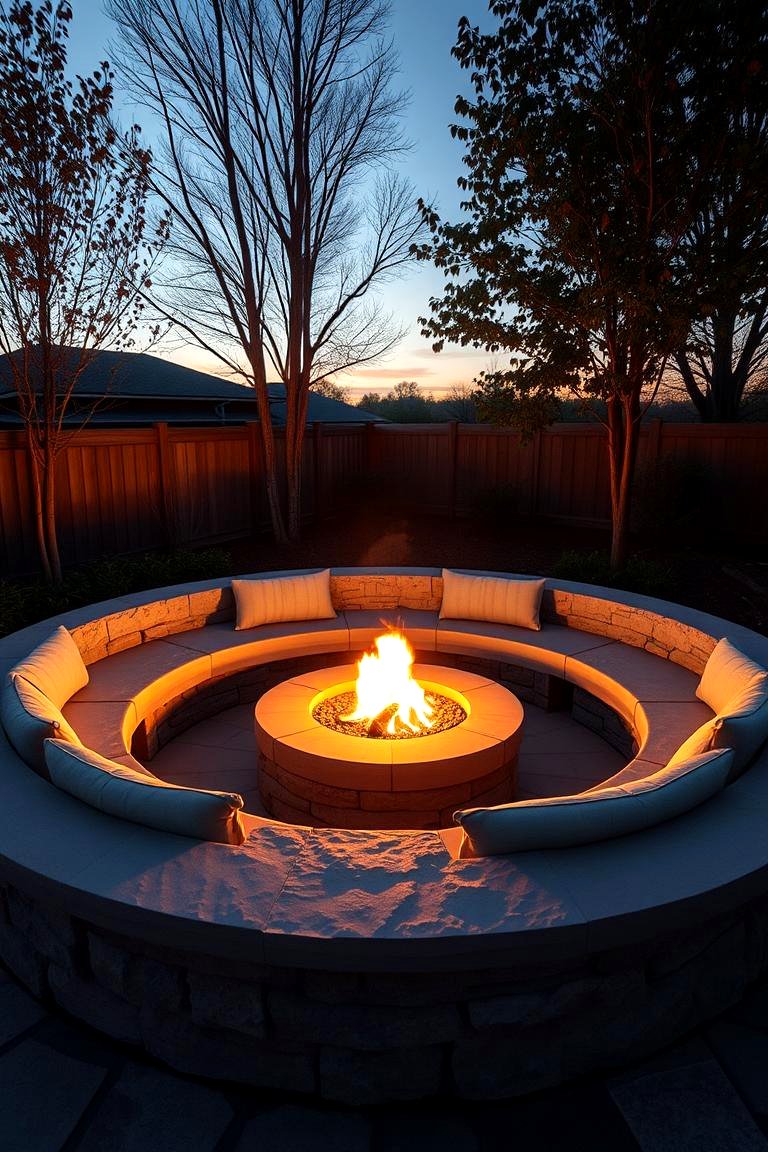 22 Fire Pit Seating Ideas for Social Outdoor Layouts - Lost At E Minor
