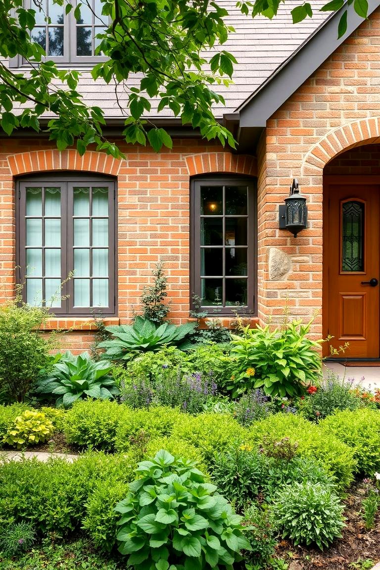 22 Brown Brick Exterior Home Ideas with Modern Flair - Lost At E Minor