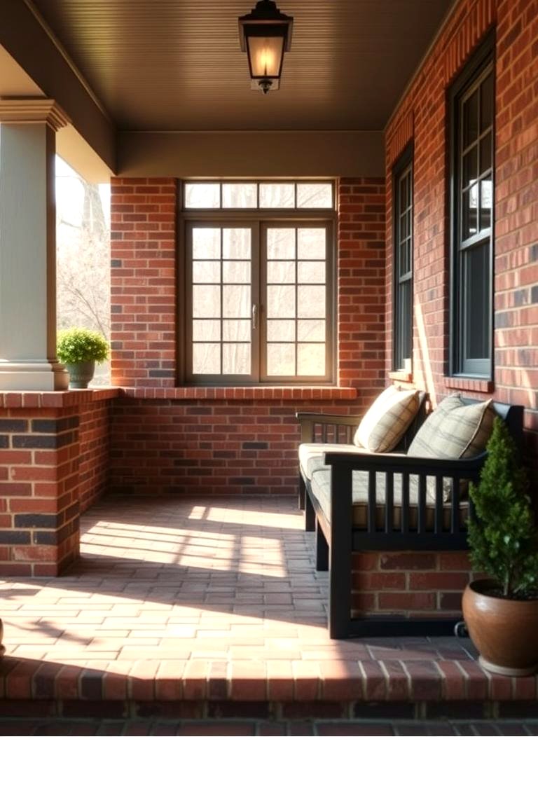 22 Brick Porch Ideas to Create a Welcoming Entryway - Lost At E Minor