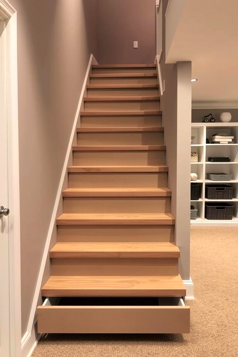 22 Creative Basement Stair Ideas to Maximize Your Space - Lost At E Minor