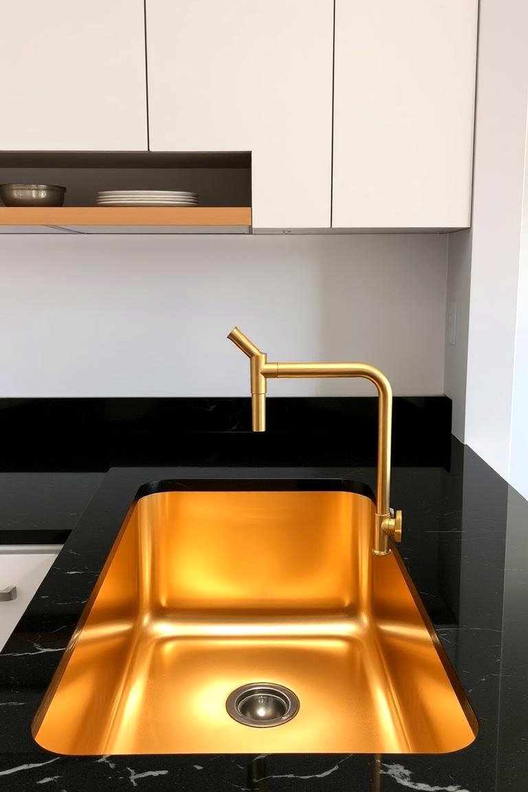 22 Black & Gold Kitchen Ideas: Luxurious Culinary Spaces - Lost At E Minor