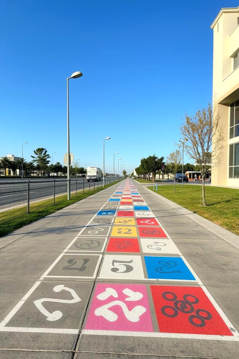 22 Creative Concrete Walkway Painting Ideas for Vibrant Garden Paths ...