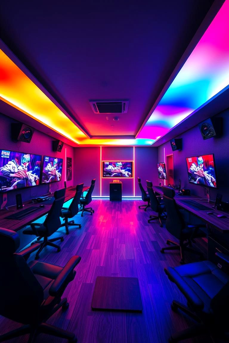 22 Aesthetic Room Ideas with LED Lights for Modern Vibes - Lost At E Minor