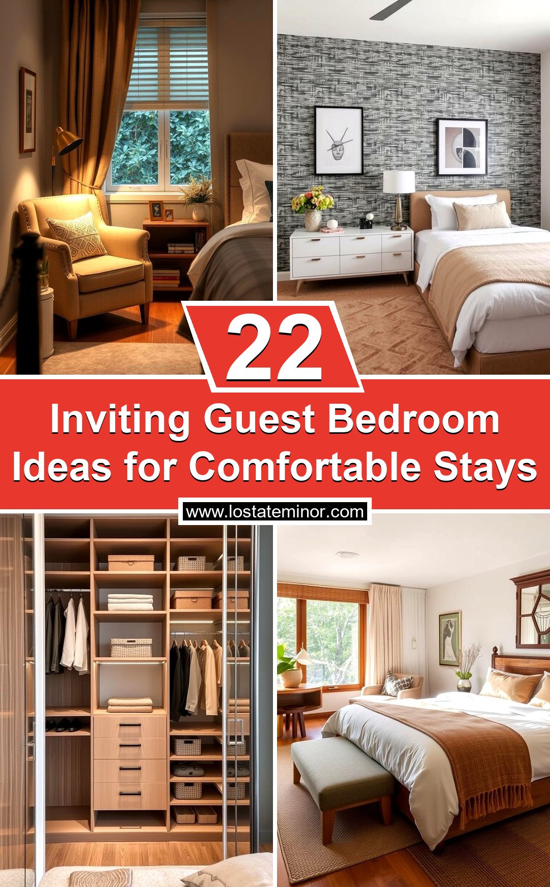 22 Inviting Guest Bedroom Ideas for Comfortable Stays - Lost At E Minor