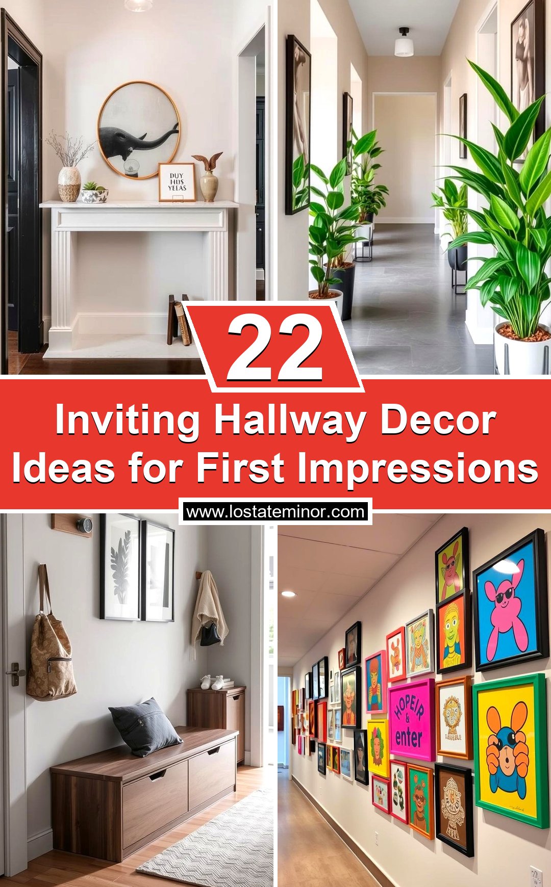 22 Inviting Hallway Decor Ideas for First Impressions - Lost At E Minor