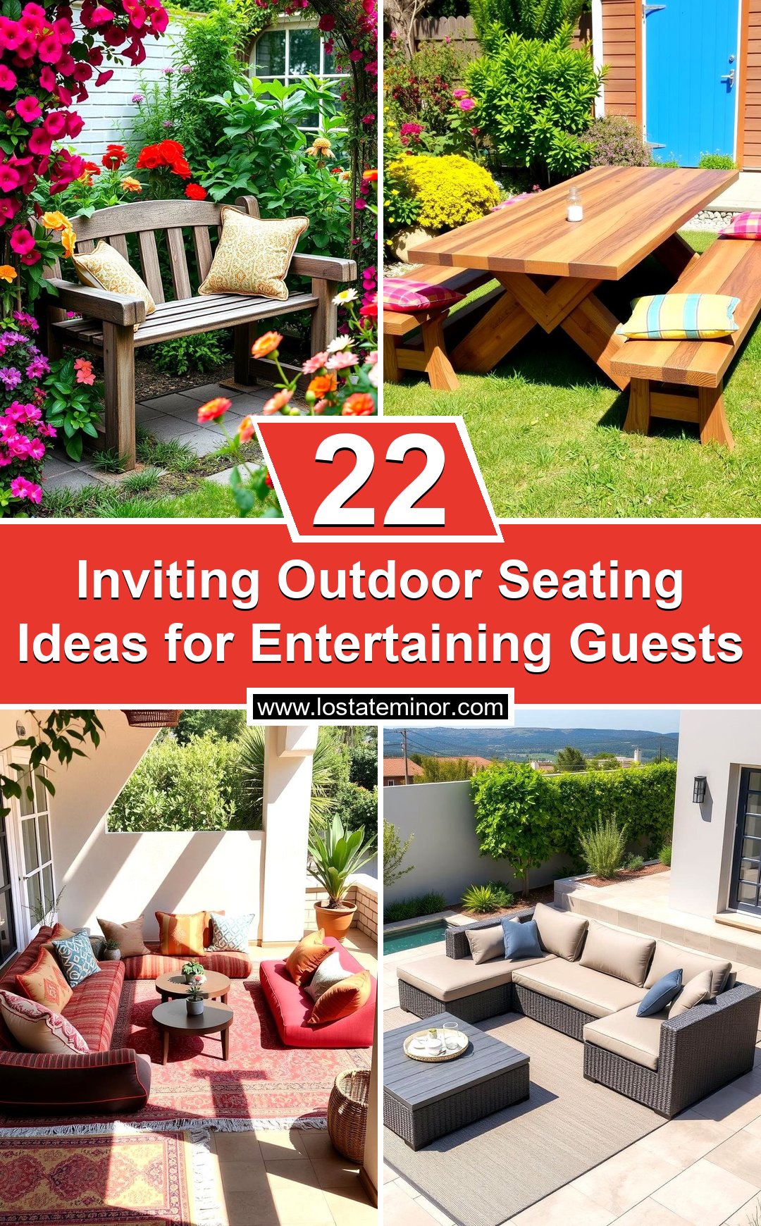 22 Inviting Outdoor Seating Ideas for Entertaining Guests - Lost At E Minor