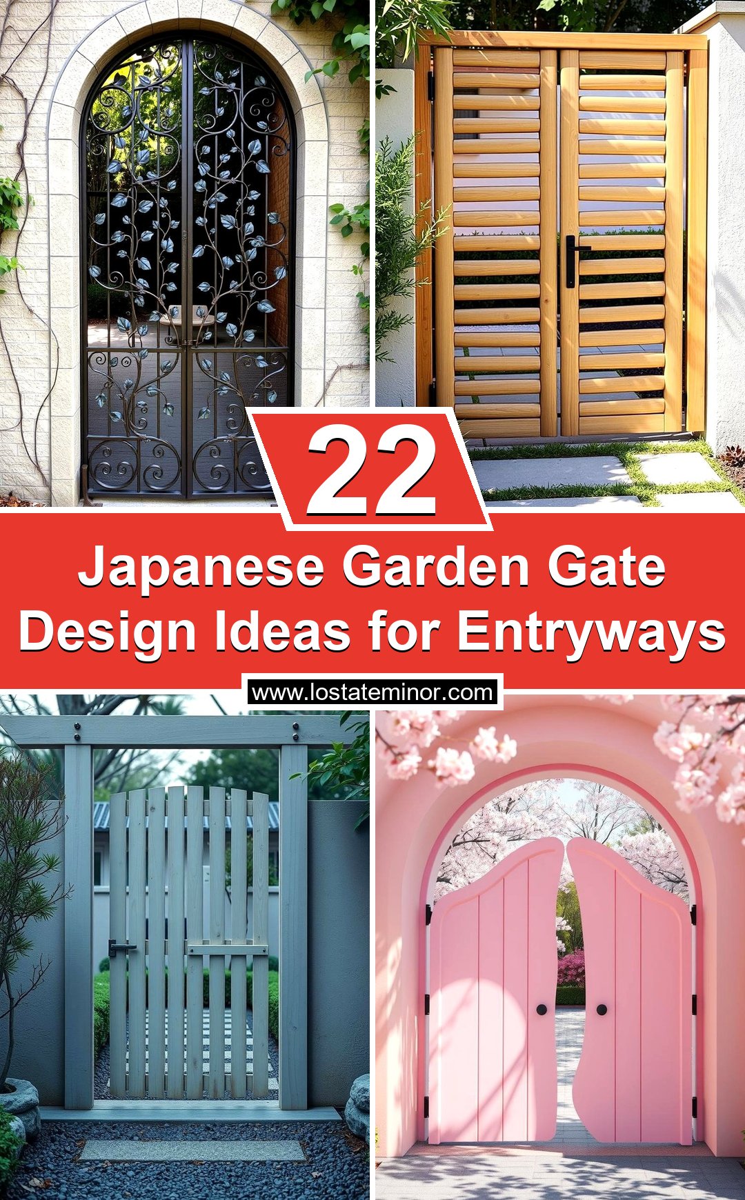 22 Japanese Garden Gate Design Ideas for Entryways - Lost At E Minor