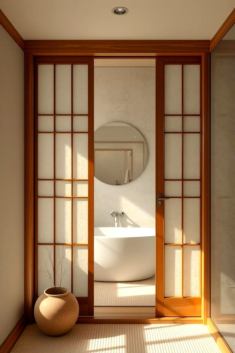 22 Bathroom Door Ideas to Enhance Style and Privacy - Lost At E Minor