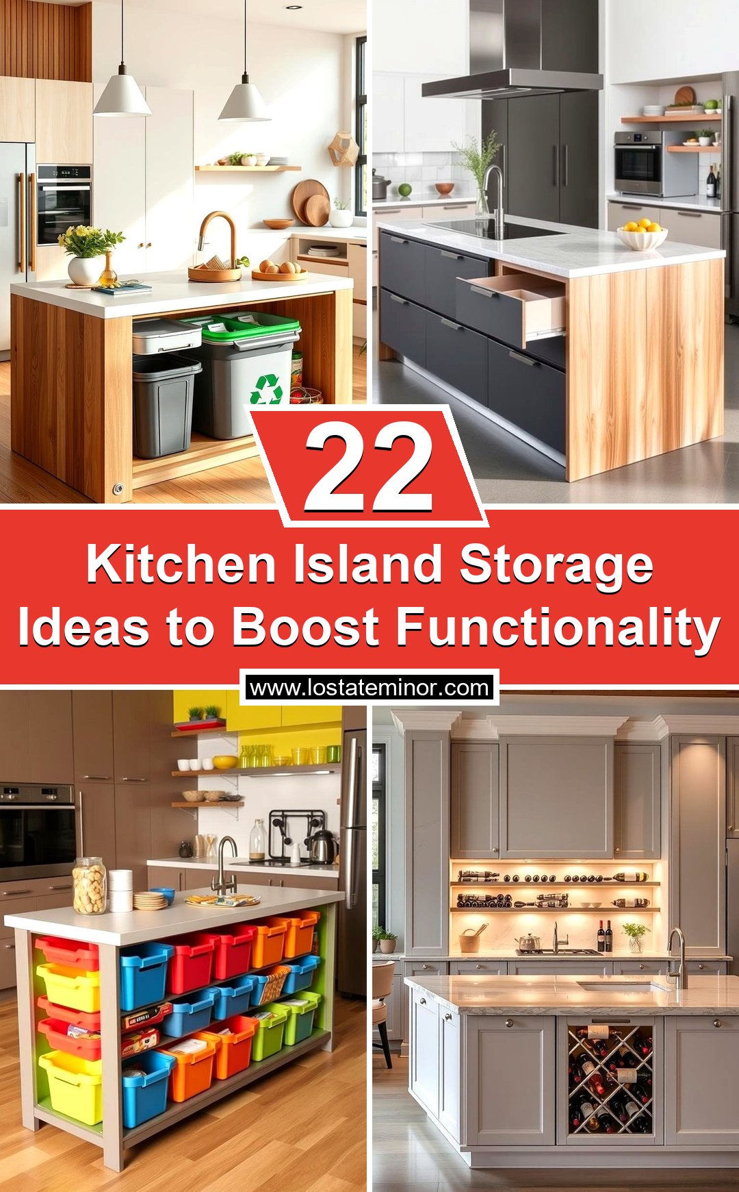 22 Kitchen Island Storage Ideas to Boost Functionality - Lost At E Minor