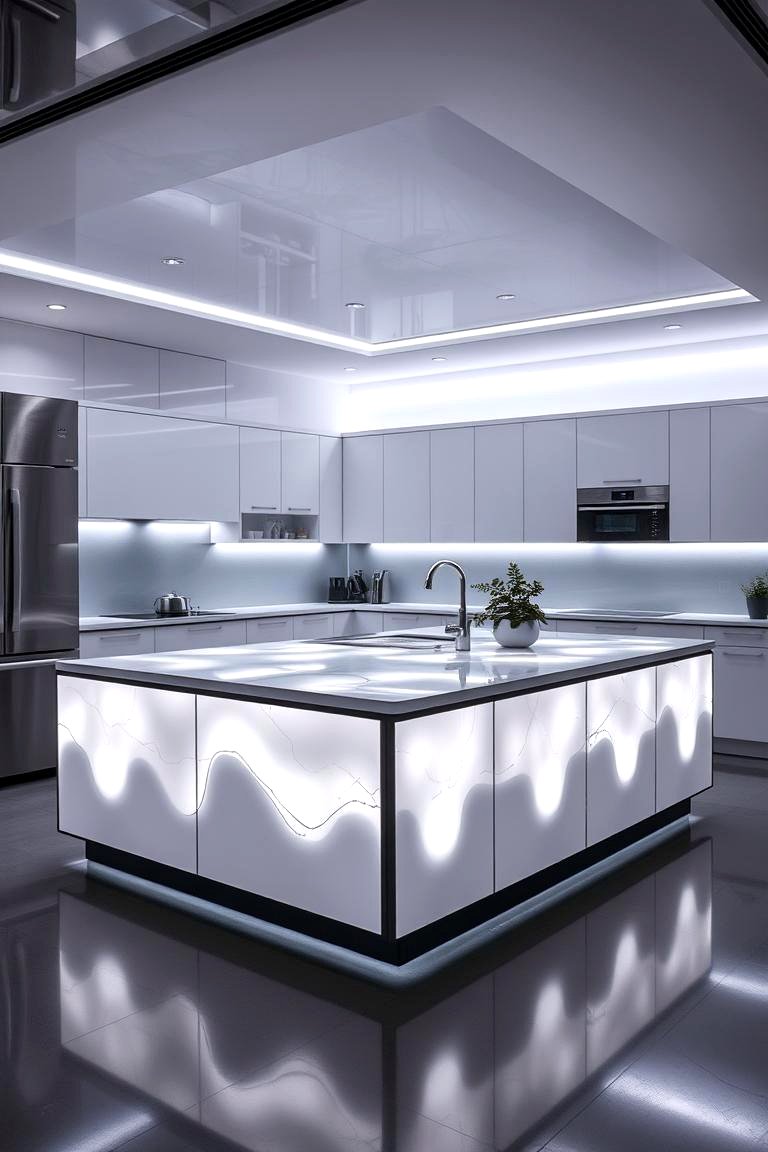 22 Stunning Kitchen Island Back Panel Designs for a Custom Look - Lost ...
