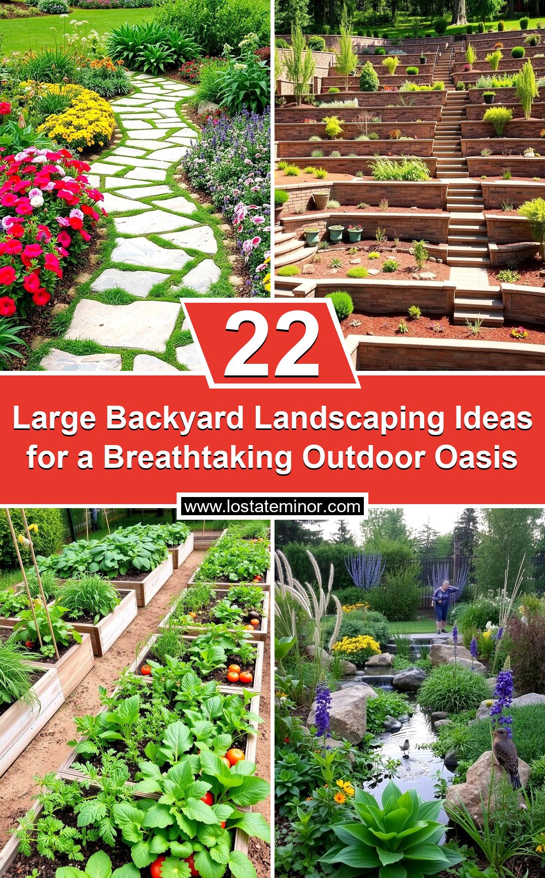 22 Large Backyard Landscaping Ideas for a Breathtaking Outdoor Oasis ...
