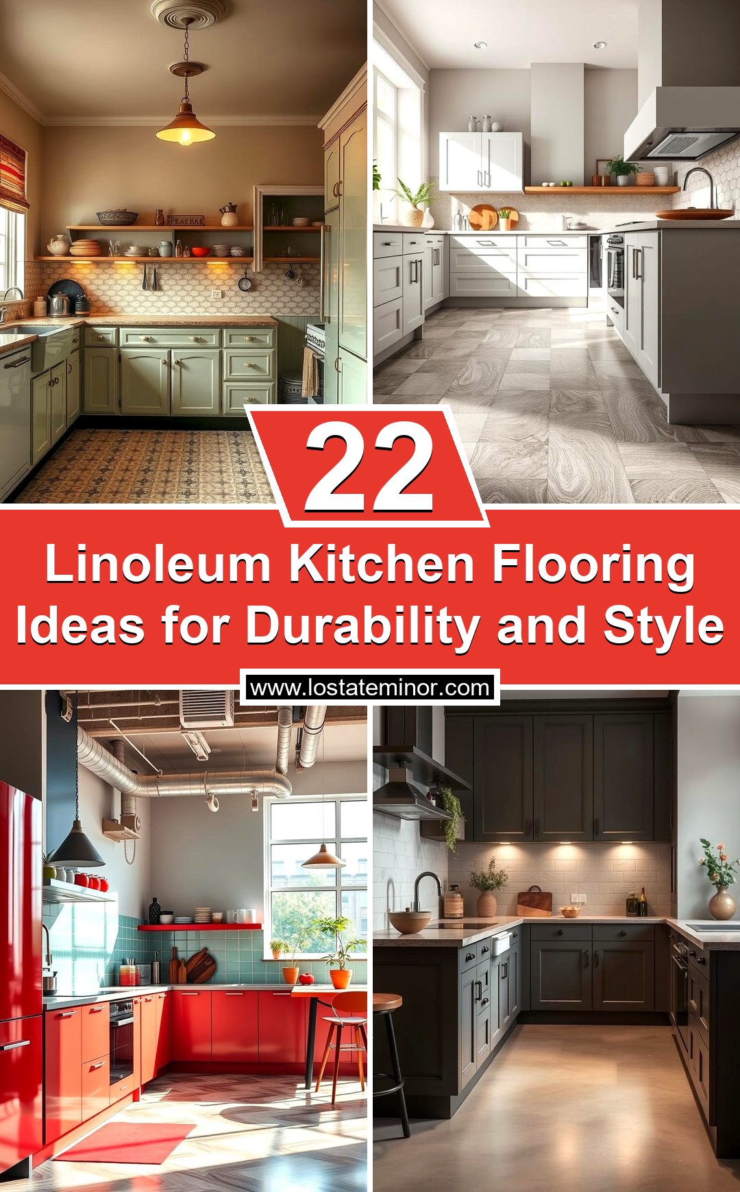 22 Linoleum Kitchen Flooring Ideas for Durability & Style - Lost At E Minor