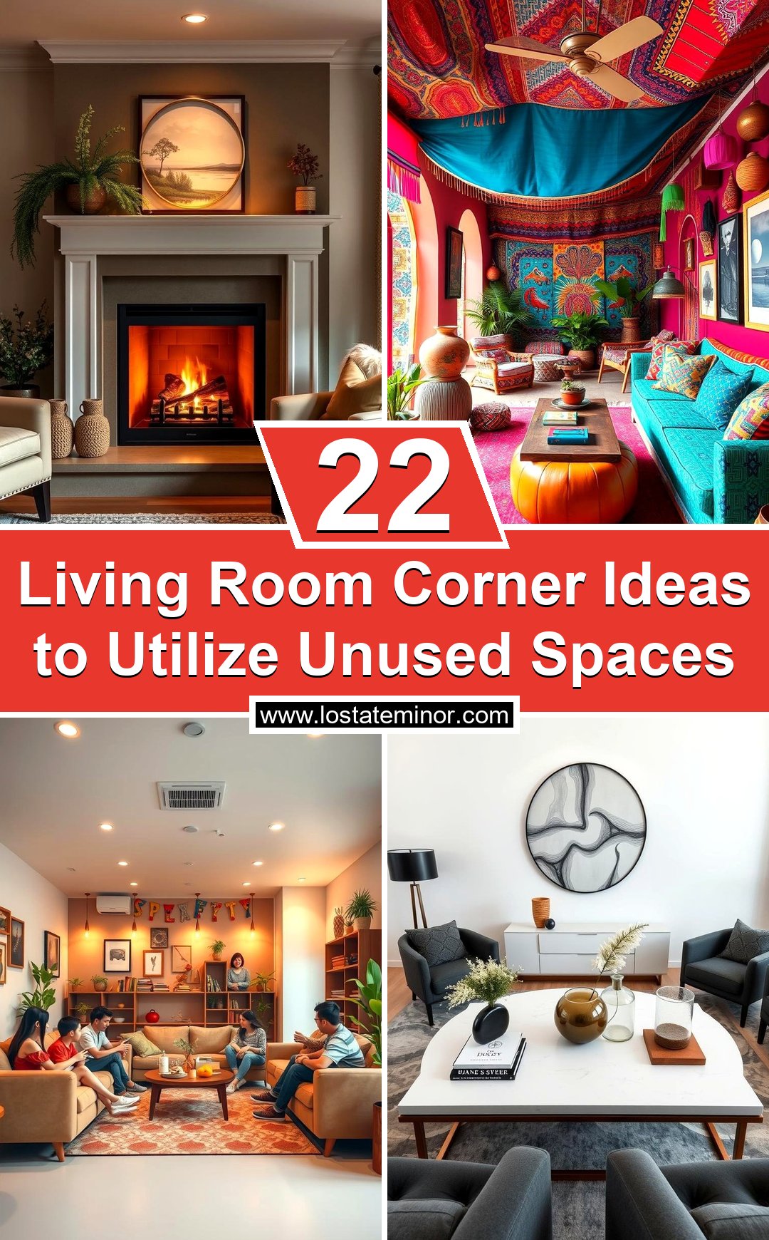 22 Living Room Corner Ideas to Utilize Unused Spaces - Lost At E Minor