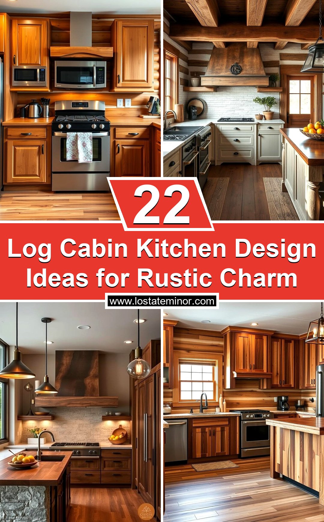 22 Log Cabin Kitchen Design Ideas for Rustic Charm - Lost At E Minor