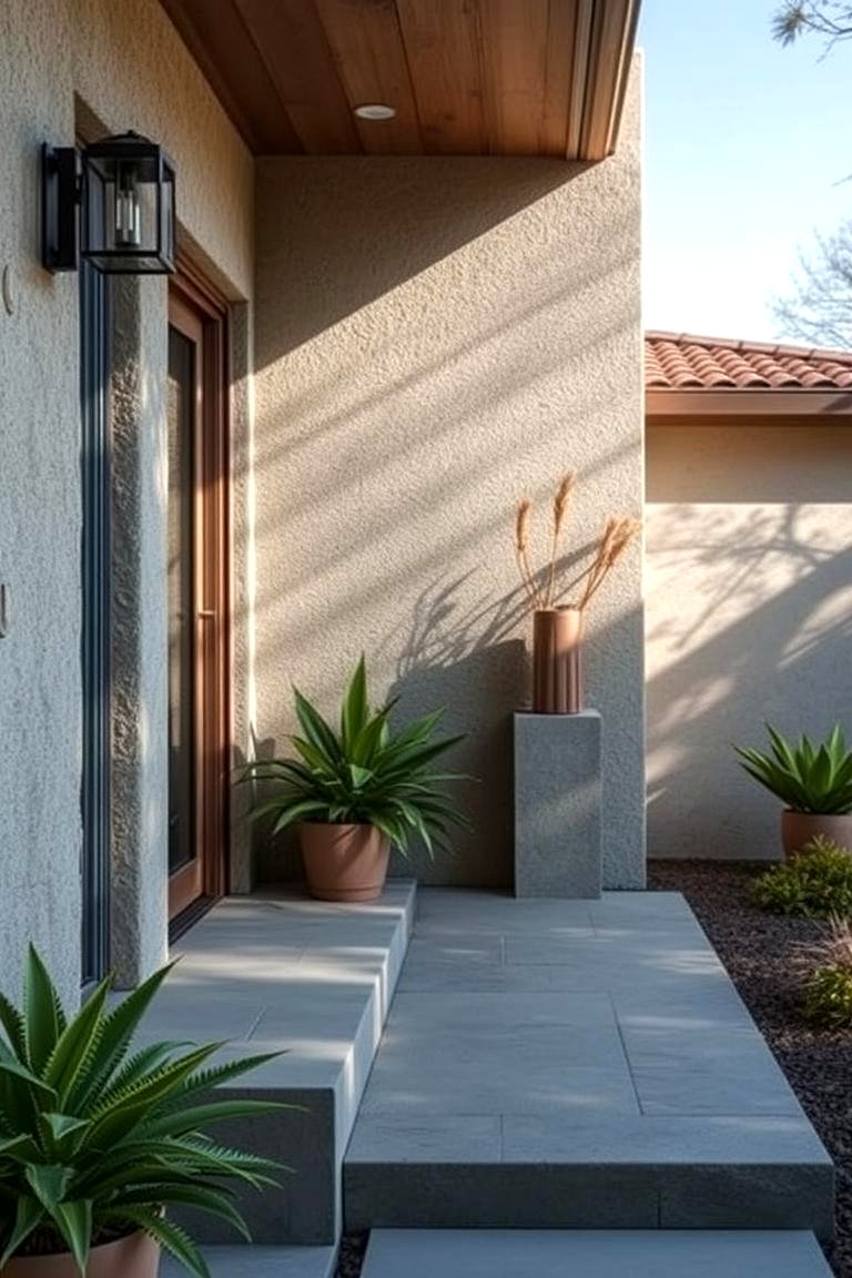 22 Minimalist House Exterior Ideas for Sleek Curb Appeal - Lost At E Minor