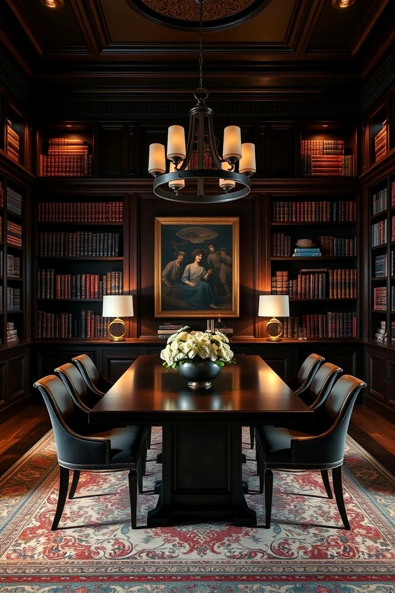 22 Library & Dining Room Combo Ideas for Multifunctional Spaces - Lost ...