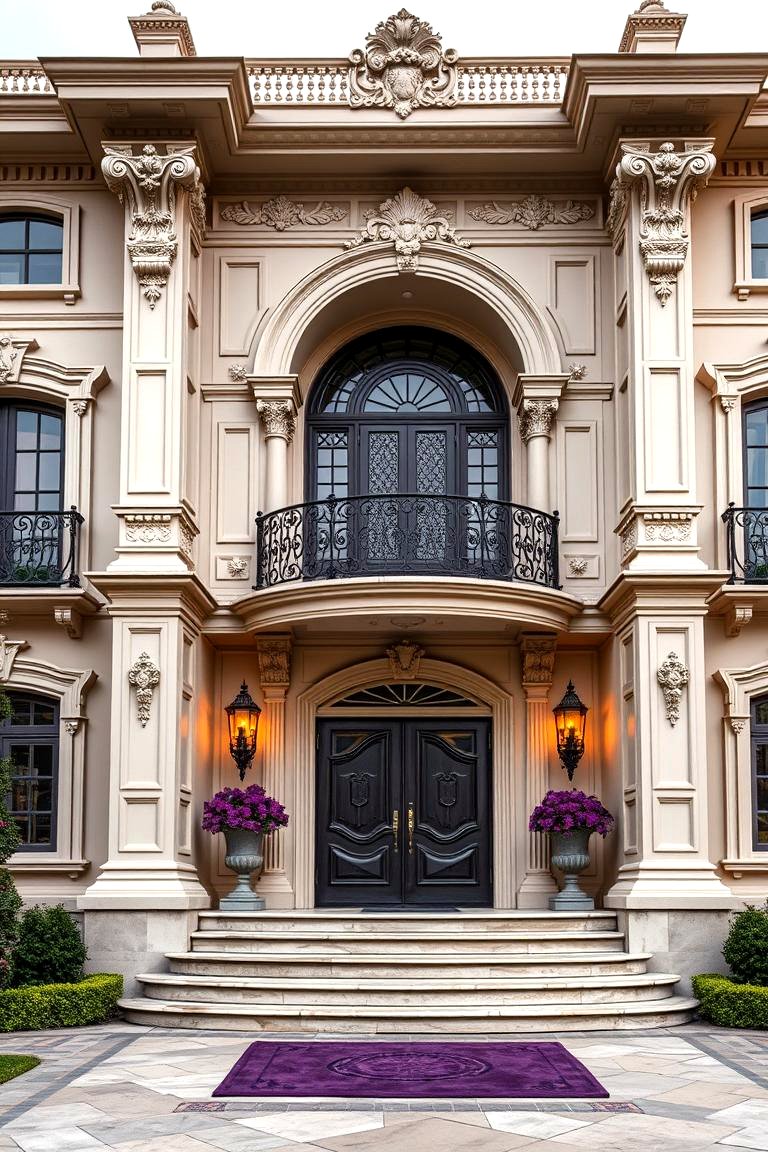 22 Stunning Purple House Exterior Ideas to Boost Curb Appeal - Lost At ...
