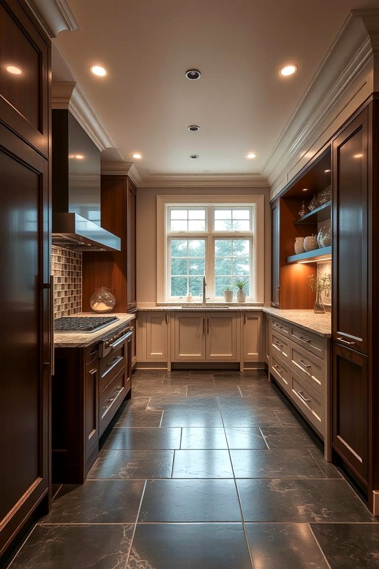 22 Elegant Kitchens With Slate Floors: Durable Style Ideas - Lost At E ...