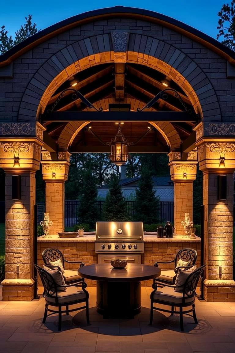 22 BBQ Area Ideas for Ultimate Outdoor Entertaining - Lost At E Minor