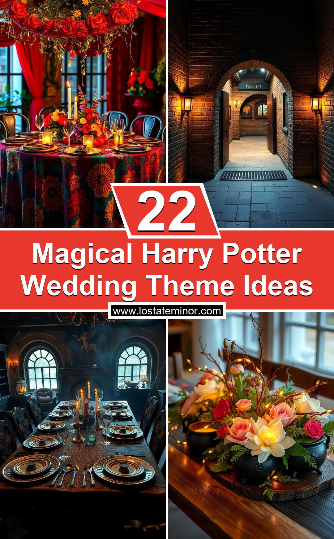 22 Magical Harry Potter Wedding Theme Ideas - Lost At E Minor