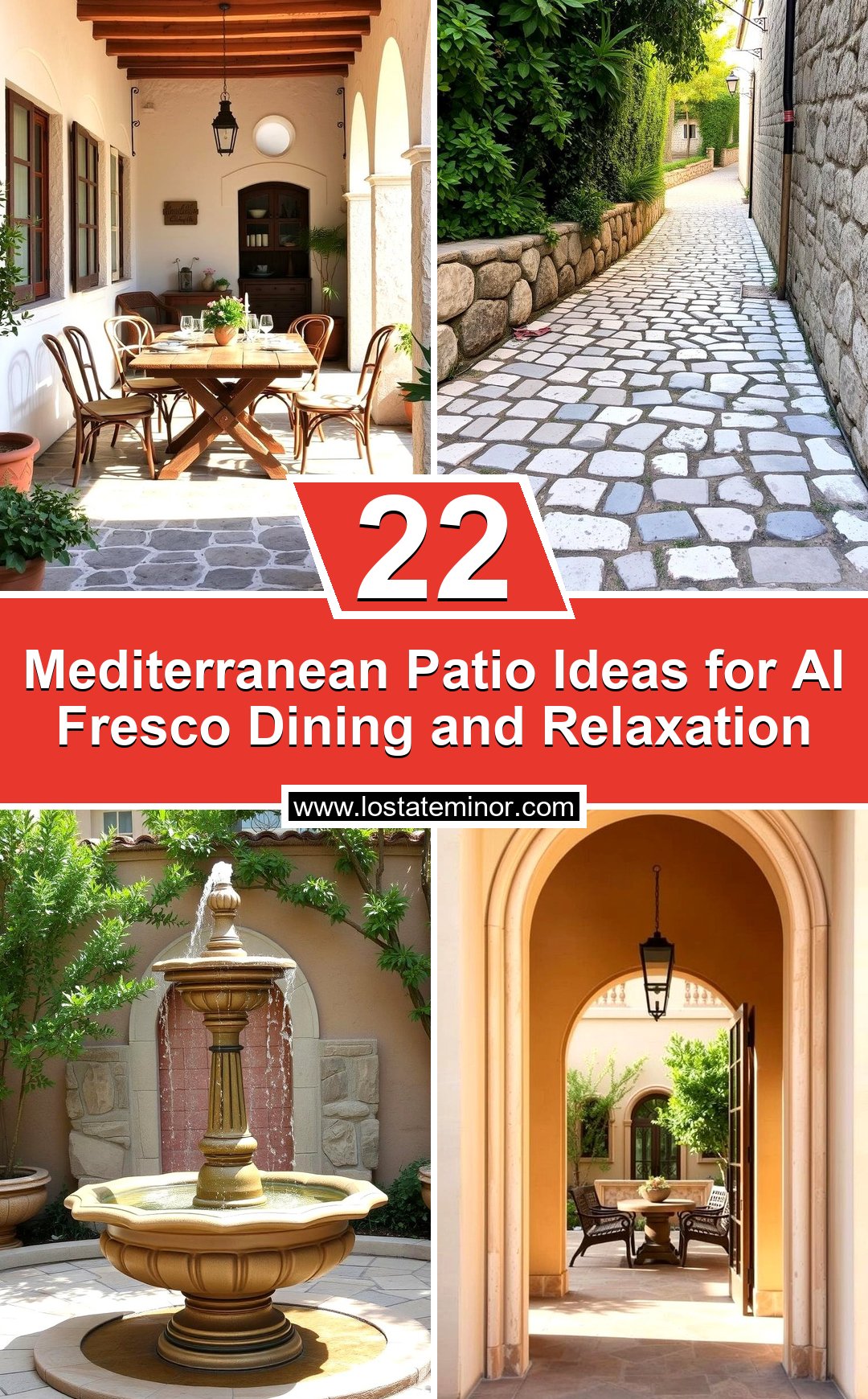 22 Mediterranean Patio Ideas for Al Fresco Dining & Relaxation - Lost ...