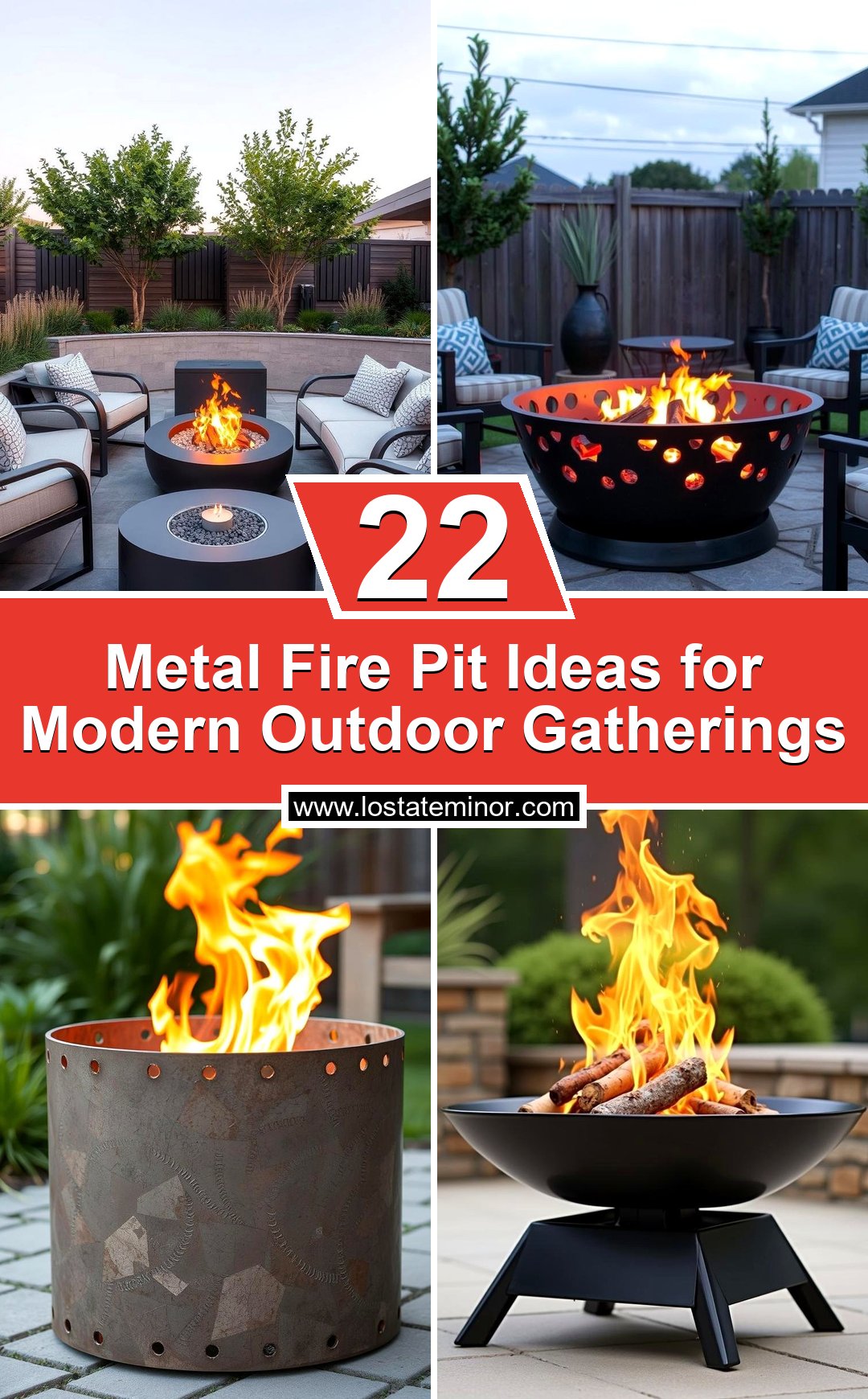 22 Metal Fire Pit Ideas for Modern Outdoor Gatherings - Lost At E Minor