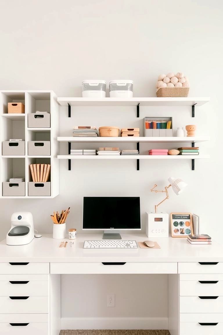 22 Craft Room Ideas for Creative Spaces & Organization - Lost At E Minor