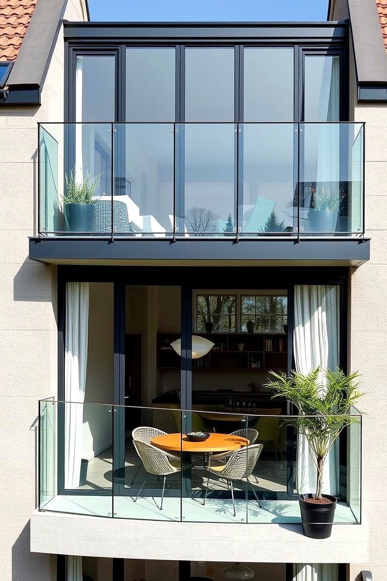 22 Elegant Juliet Balcony Ideas to Enhance Indoor-Outdoor Flow - Lost ...