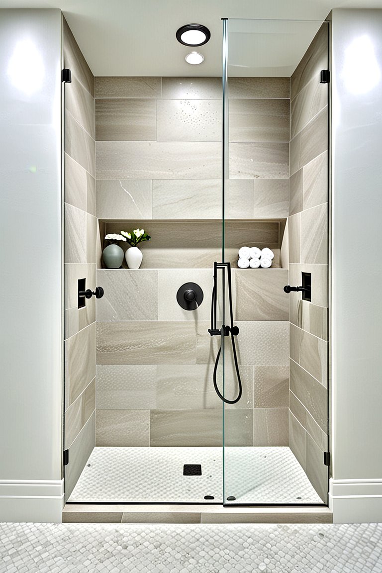 22 Shower Niche Ideas for Organized Bathroom Storage - Lost At E Minor