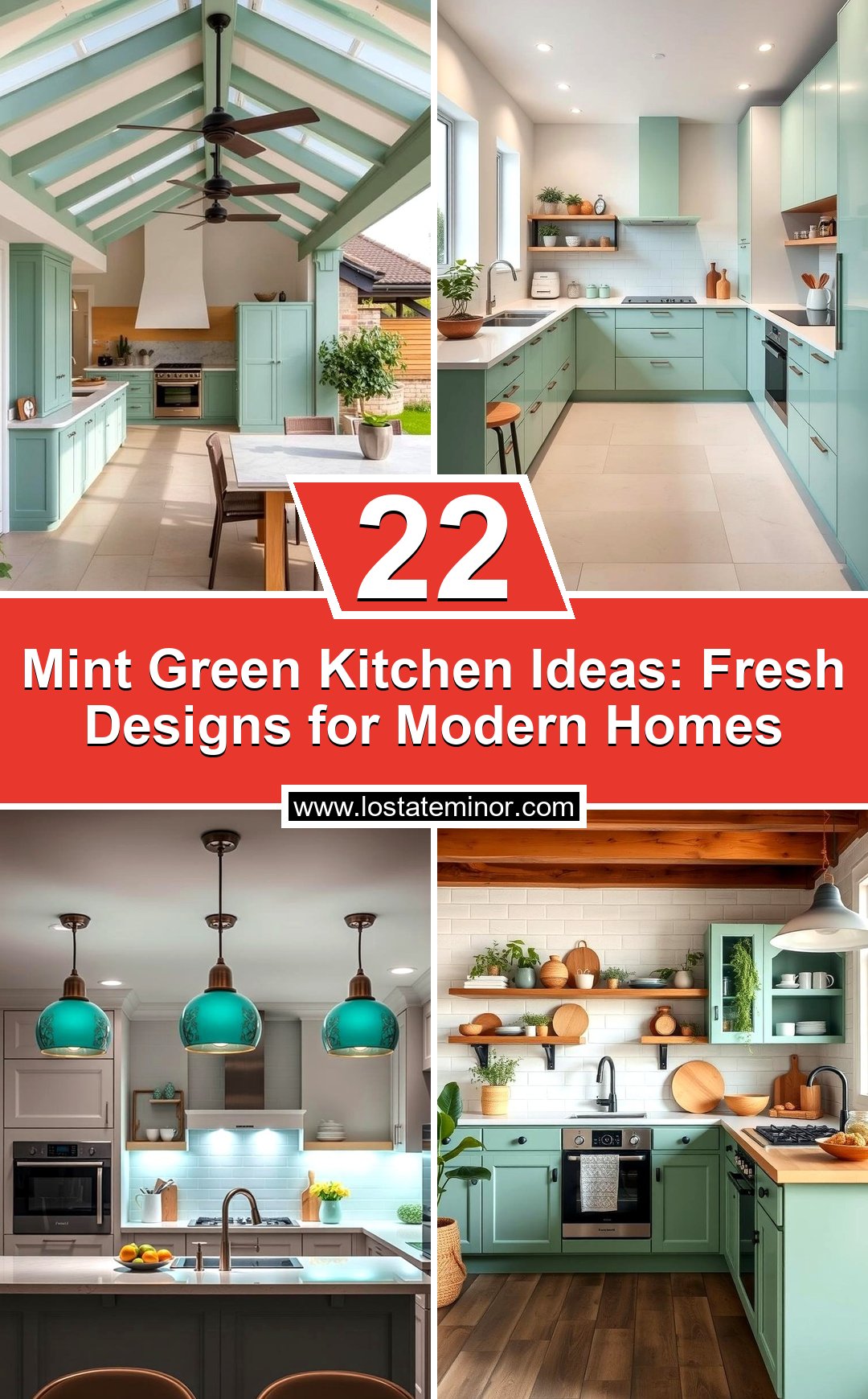 22 Mint Green Kitchen Ideas: Fresh Designs for Modern Homes - Lost At E ...