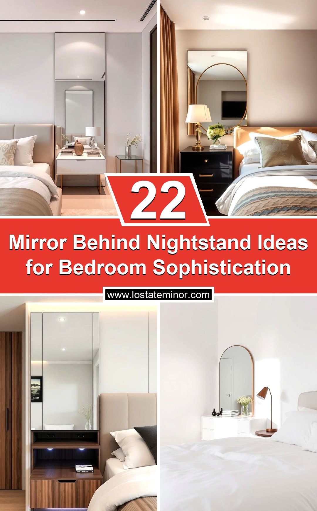 22 Mirror Behind Nightstand Ideas for Bedroom Sophistication - Lost At ...
