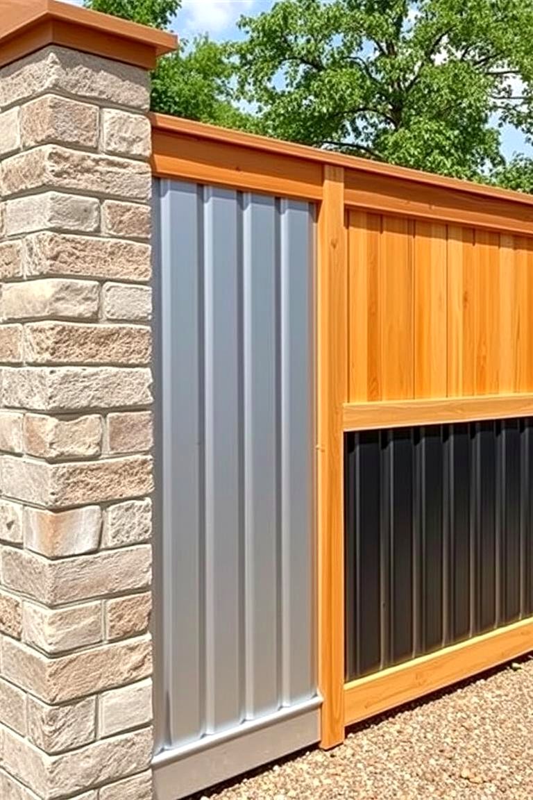 22 Cinder Block Fence Ideas for Durable Outdoor Design - Lost At E Minor