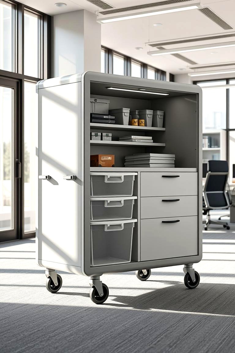 22 Creative Office Storage Ideas for Organized Workspaces - Lost At E Minor