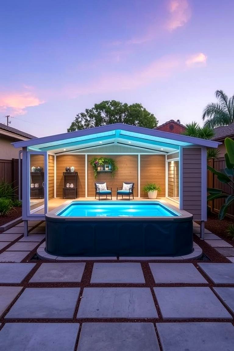 22 Compact Pool Shed Ideas for Organized and Clutter-Free Spaces - Lost ...